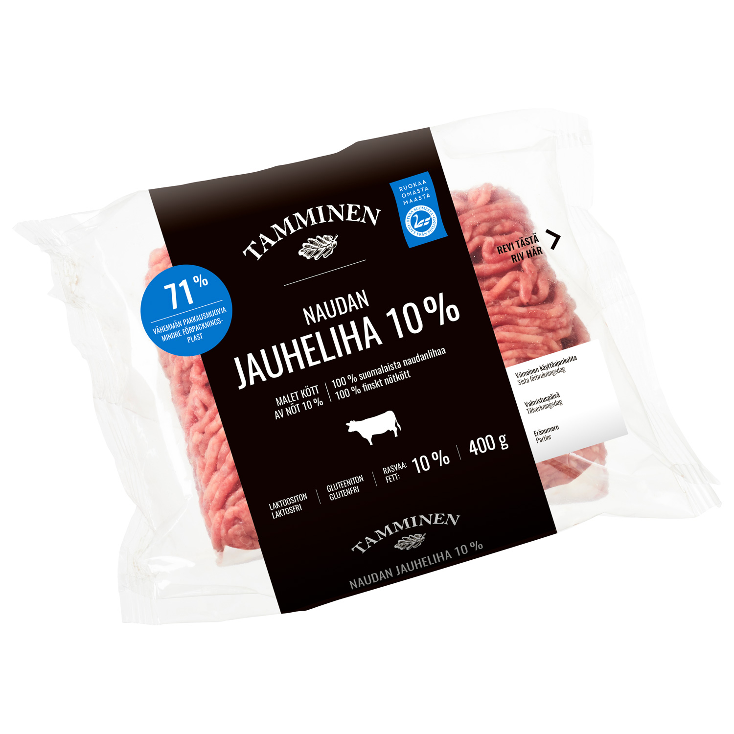 Naudan jauheliha 10 % – Tamminen